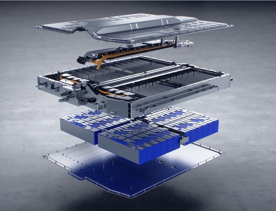The battery pack of an electric vehicle was manufactured nearly two ...