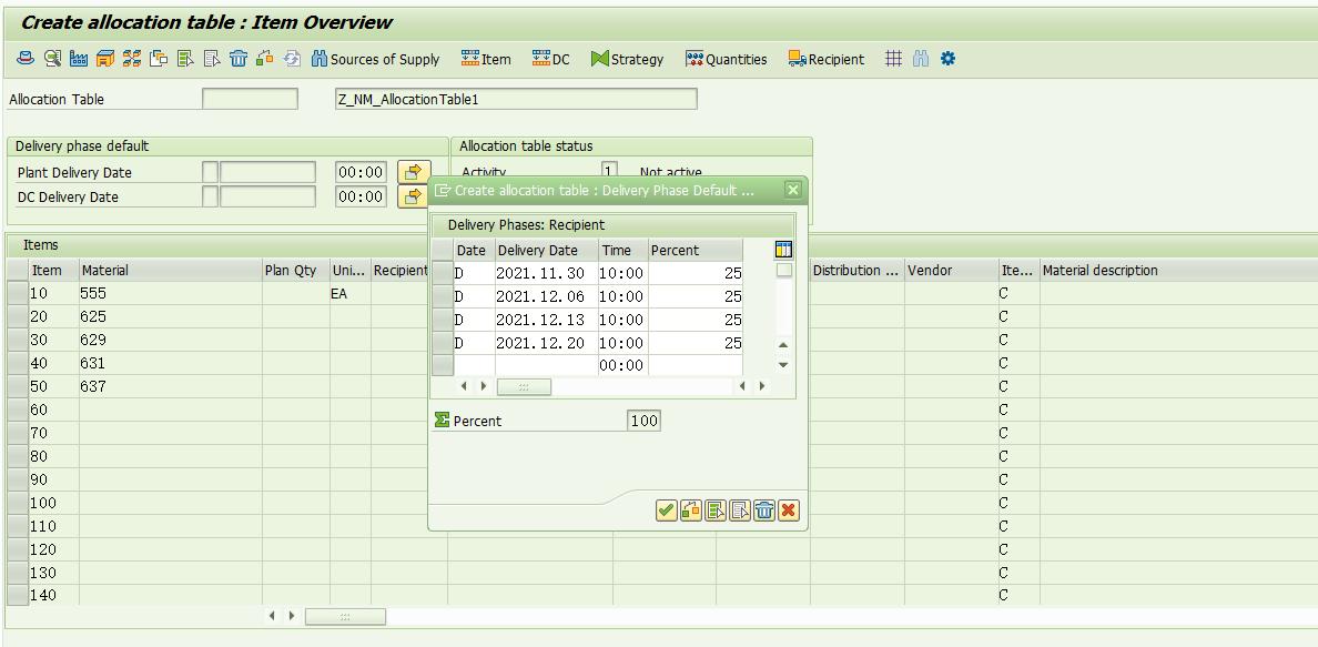 SAP RETAIL 分配表功能的使用 - 頭條匯