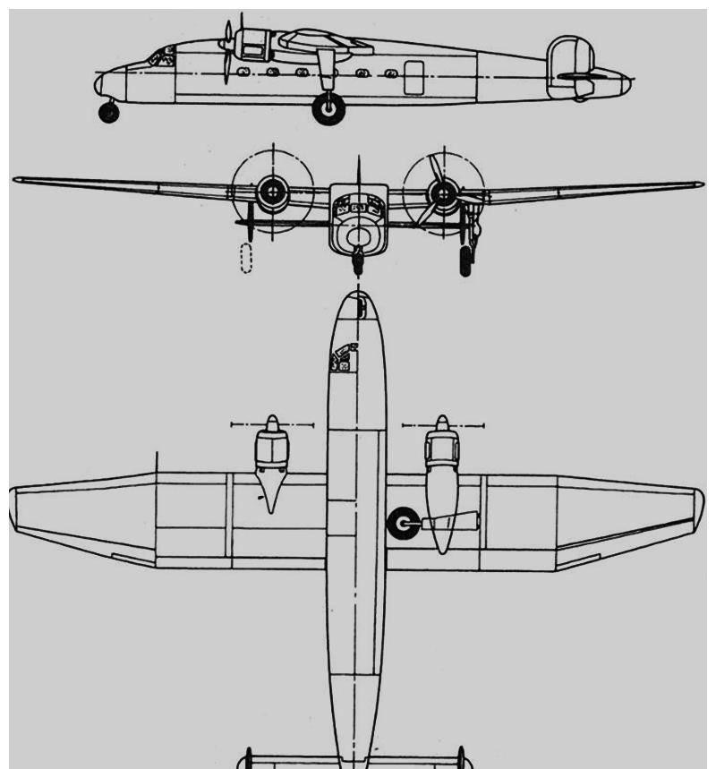 The BV 144 was designed by the French and was the original German post ...