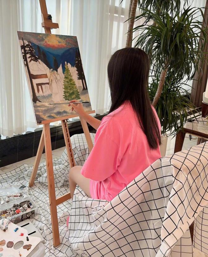 Shi Ling's paintings fetched sky-high prices, and netizens marveled ...