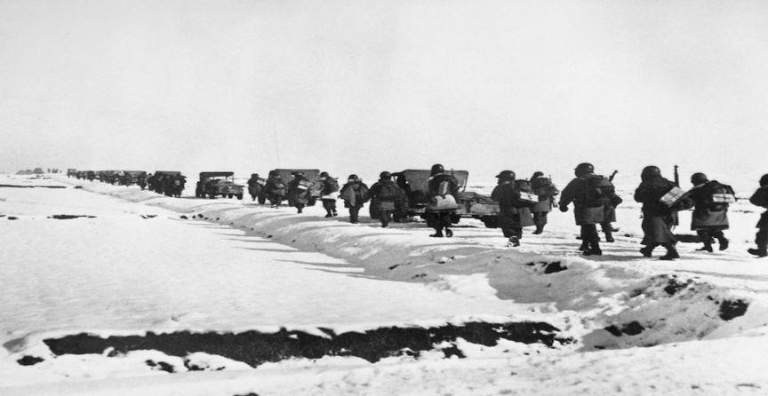In the ice and snow, warriors fight bloody battles with the US military ...