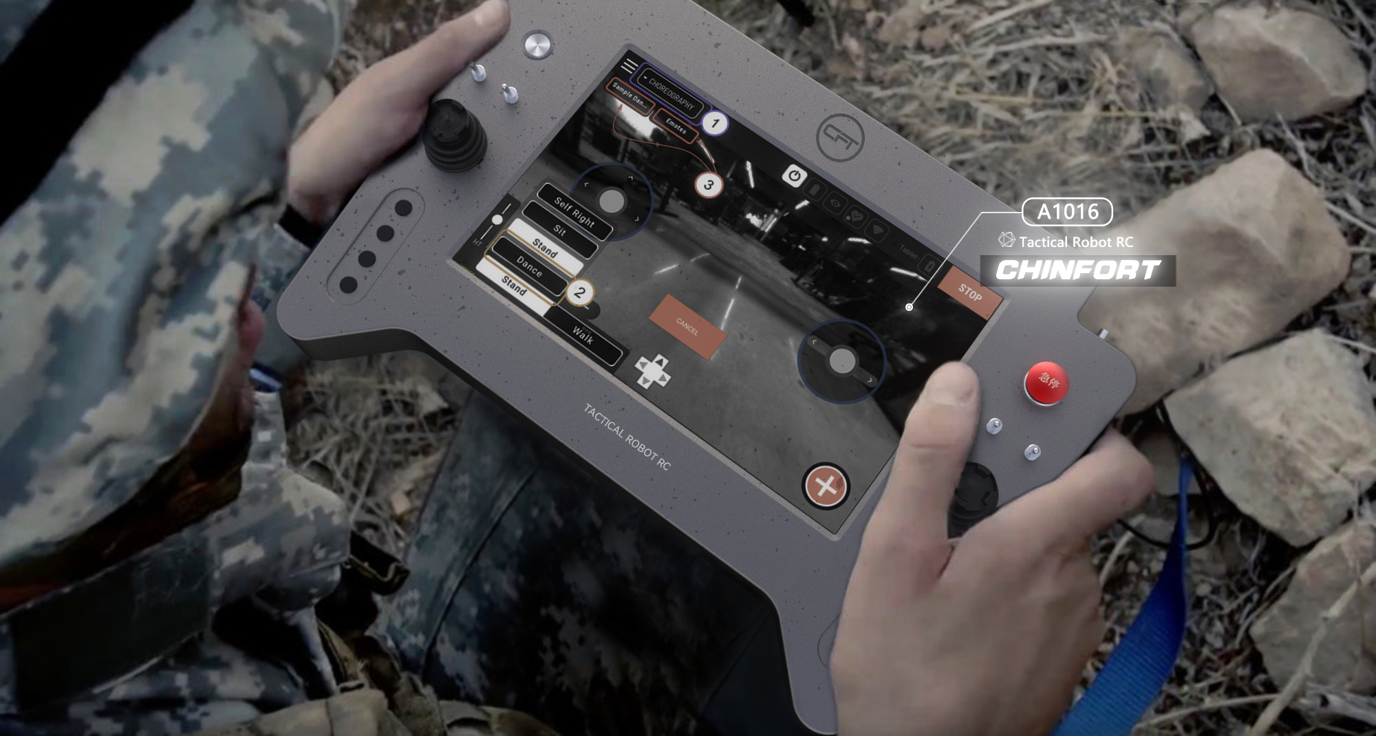 Innovative application of the rugged tablet computer A1016 in the field ...