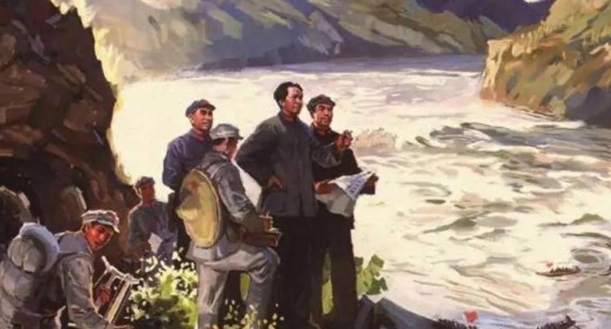 The Long March: Crossing the Jinsha River in a Clever Manner. These 7 ...