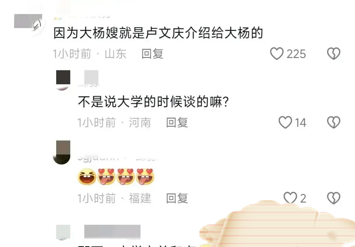 It is said on the Internet that Sister Yang was introduced to Brother ...