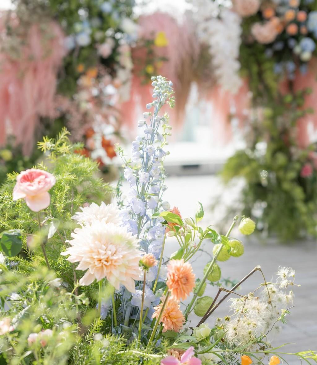 Ma Guoming, Tang Luowen showed off the wedding scene in Hong Kong! Tang ...