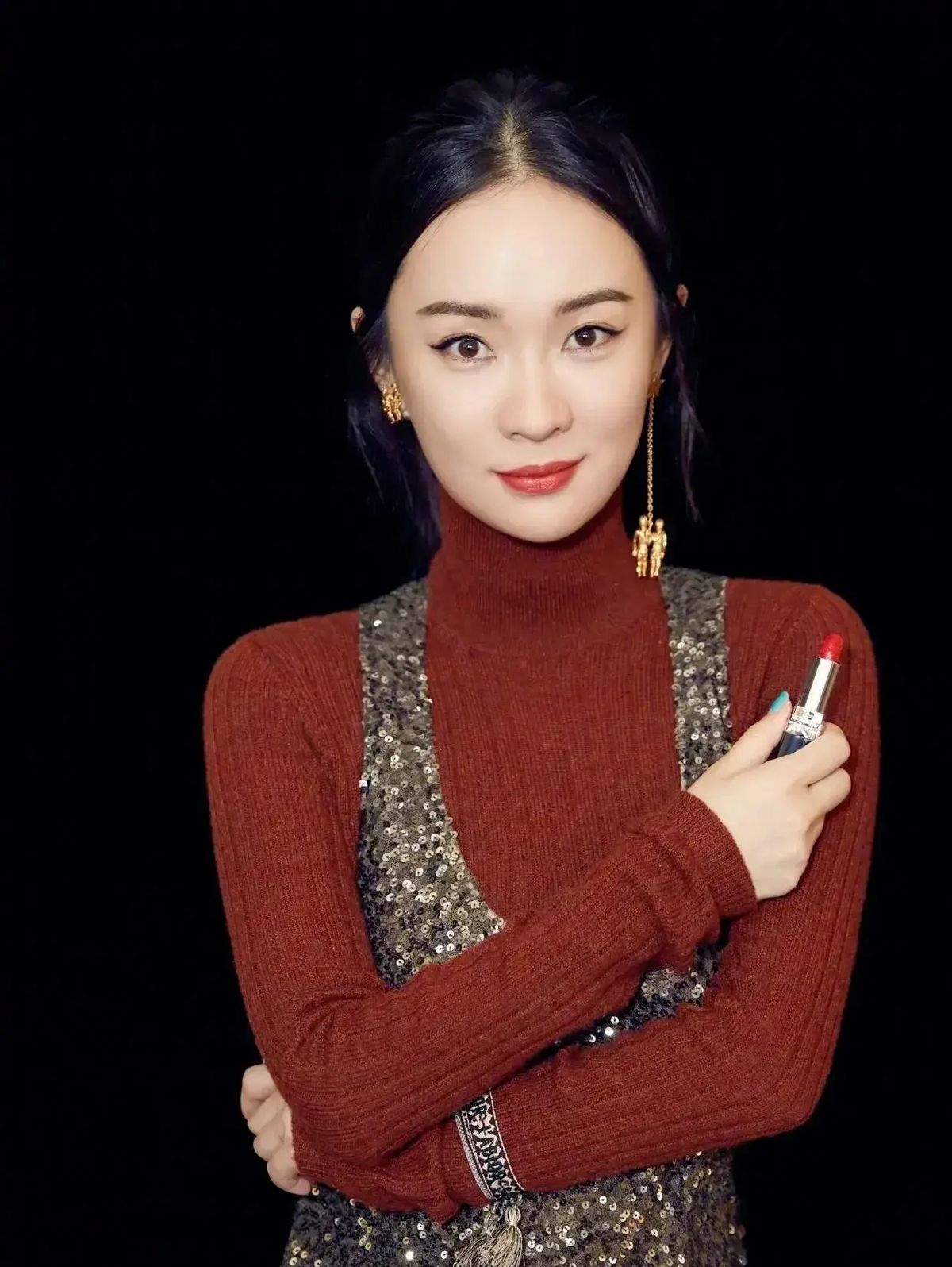 Who is the most beautiful in domestic entertainment: Huo Siyan, this figure is really amazing ...