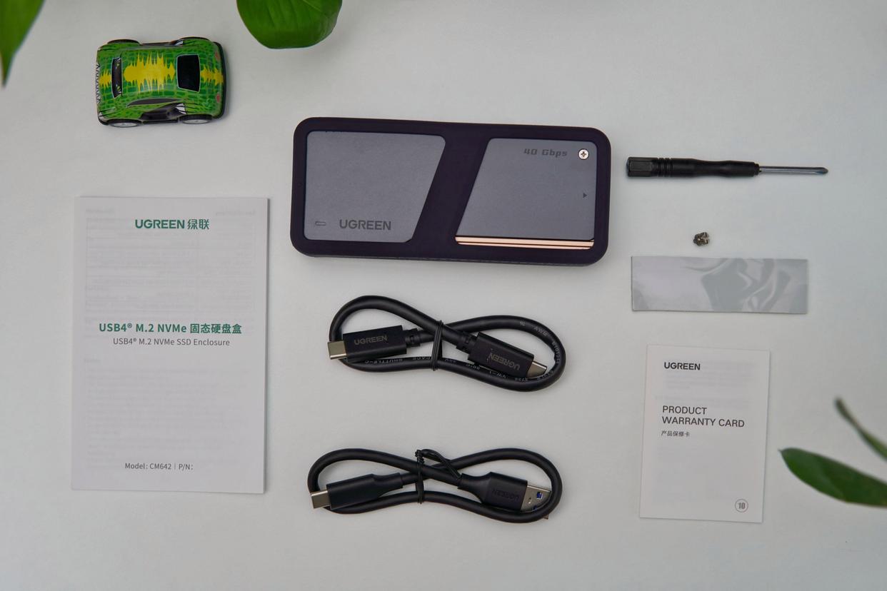 40Gbps "calm" and stable operation, GreenLink USB4 M.2 NVMe SSD box ...