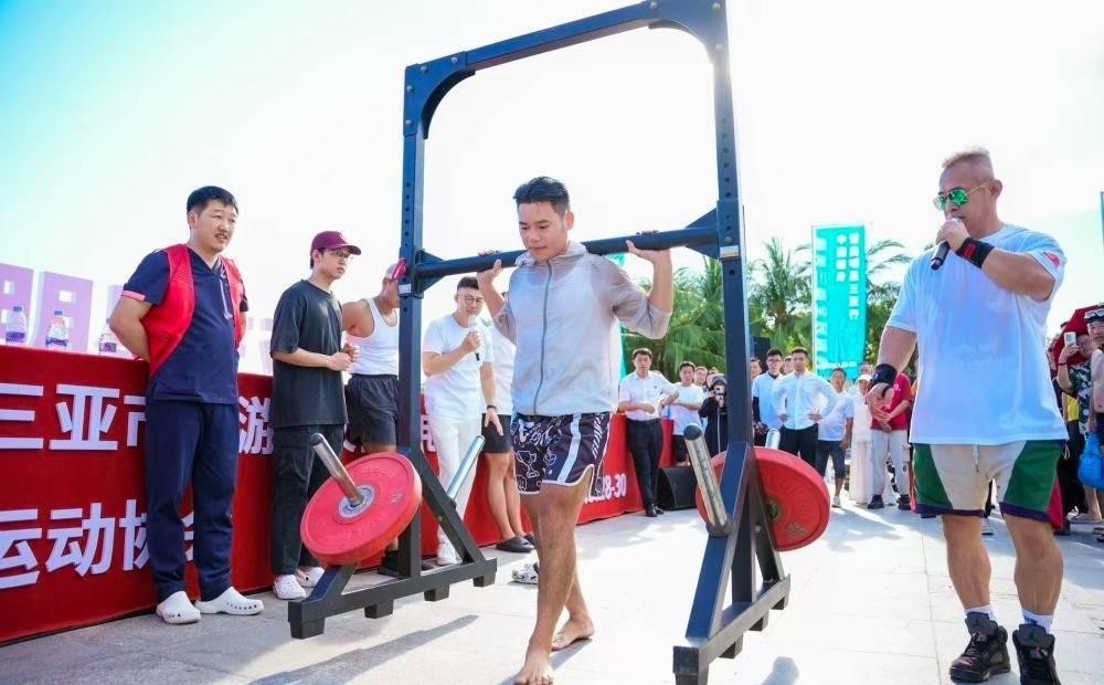 Chinese fitness and bodybuilding team came to Sanya - iMedia