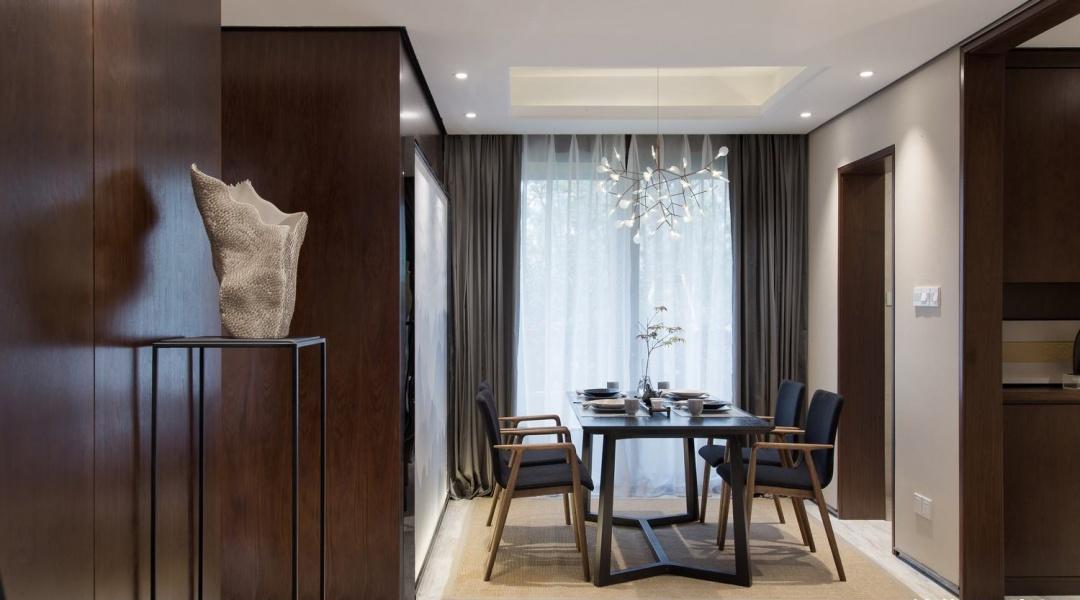 This 148-square-meter new Chinese-style home combines elegance and high ...