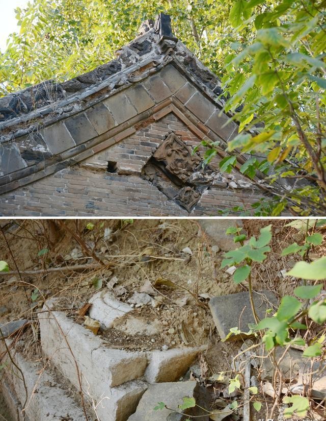 Who wrote this beautiful Slender Gold calligraphy in a dilapidated ...