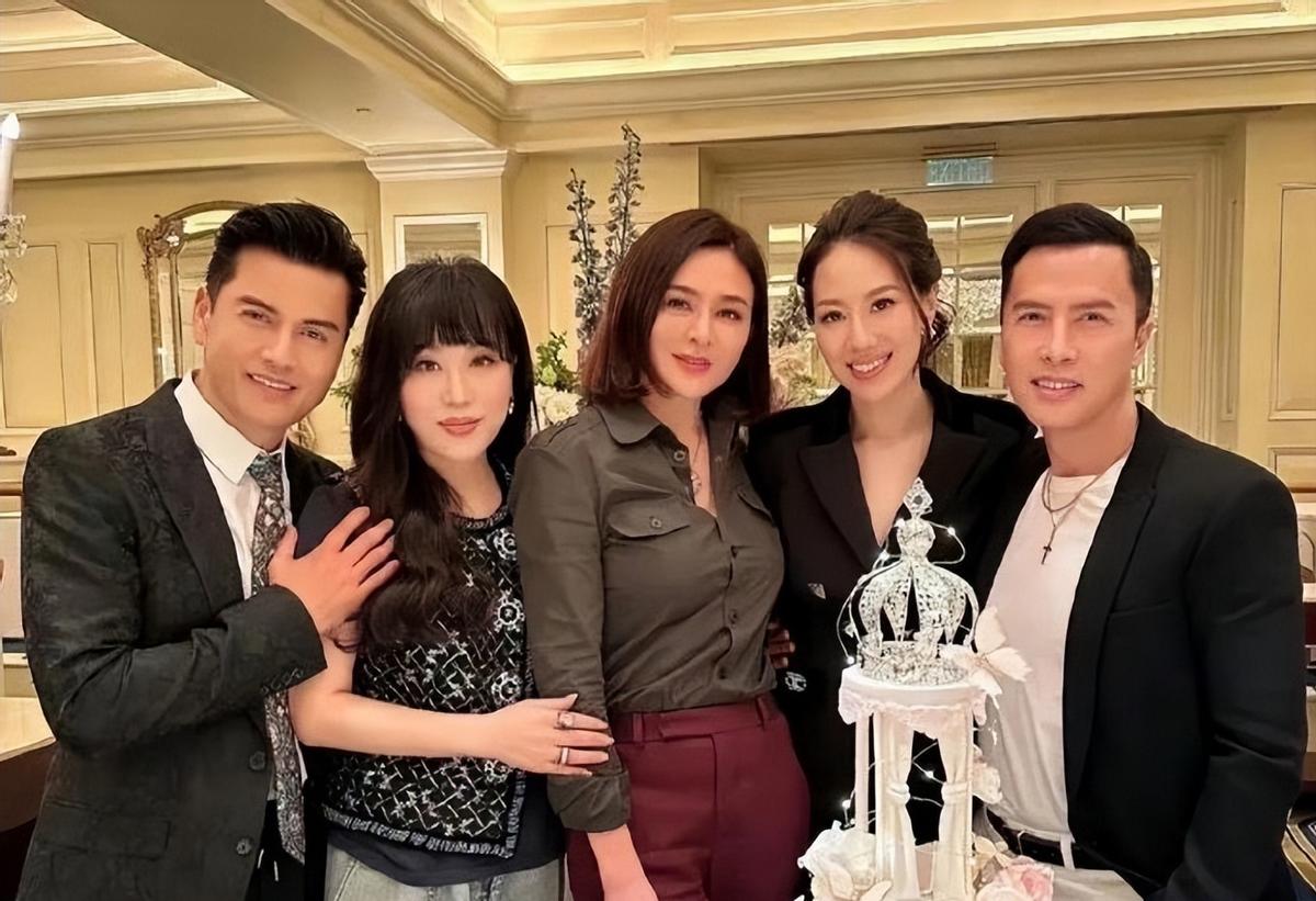 61-year-old Rosamund Kwan and 68-year-old Ray Lui are in the same frame ...