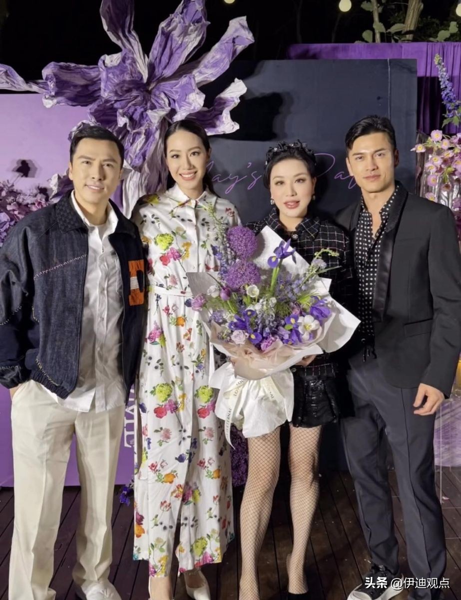 Ray Lui celebrated his wife's birthday in Hangzhou, Zhang Yushan showed ...