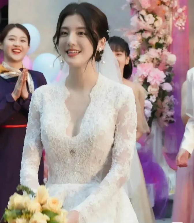 A talented man and a beautiful woman finally get together! Wu Qianyu and Shi Boxiong's wedding ...