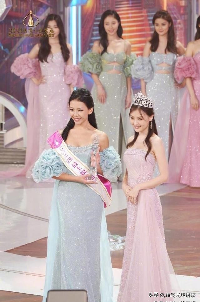 2024 Miss Hong Kong finals! Runner-up Leung Ka Ying is popular, looks ...