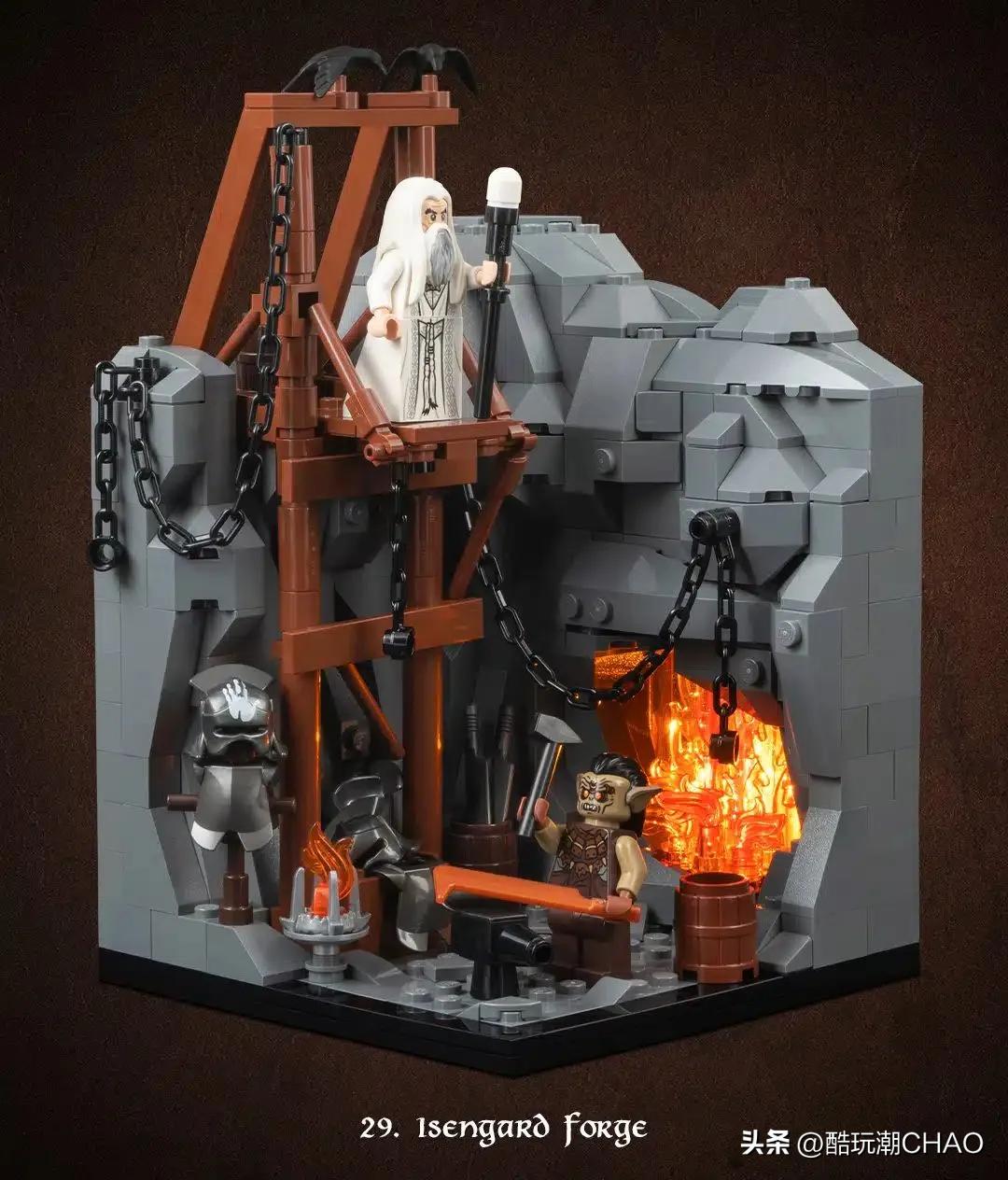 From Isengard to Rohan, let's take a look at the LEGO MOC works of "The ...