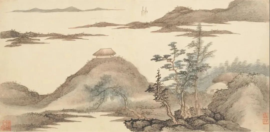 "Eight Scenery Landscapes": Gong Xian's eight ink paintings are really ...