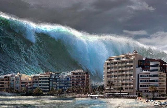 What would happen if a 10 million ton nuclear bomb was dropped into the ...