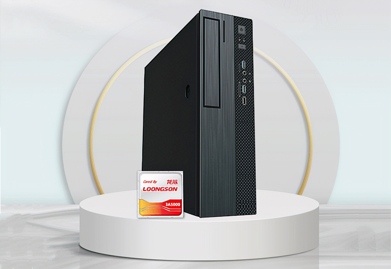 國產平台 龍芯3A5000商用辦公檯式電腦主機GPC-100 - 頭條匯
