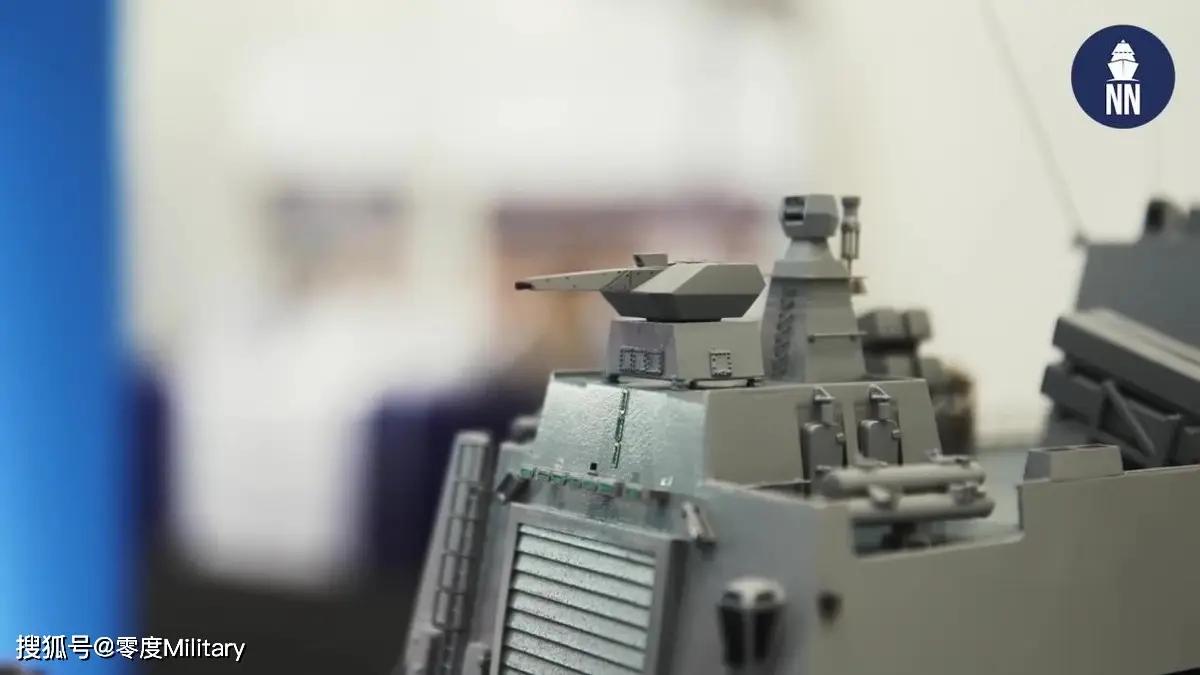 Spain's Navantia showcases the Alpha 3000 frigate, which combines a ...
