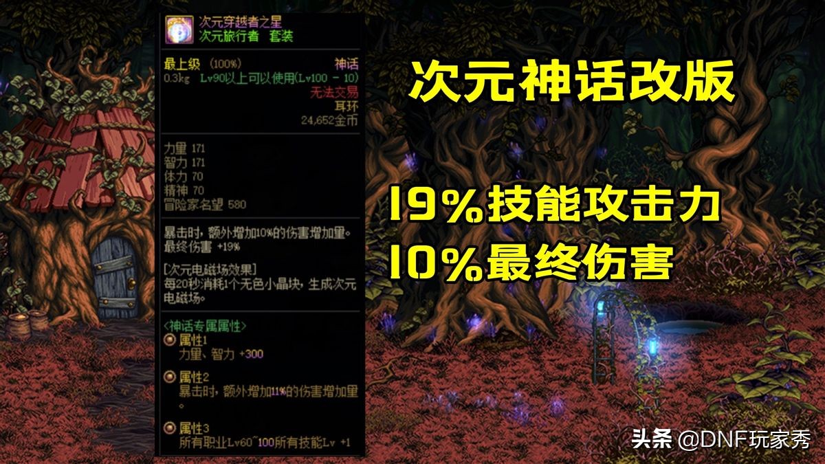 DNF：神話裝備改版，上調為105級，名望值高達1900 - 頭條匯