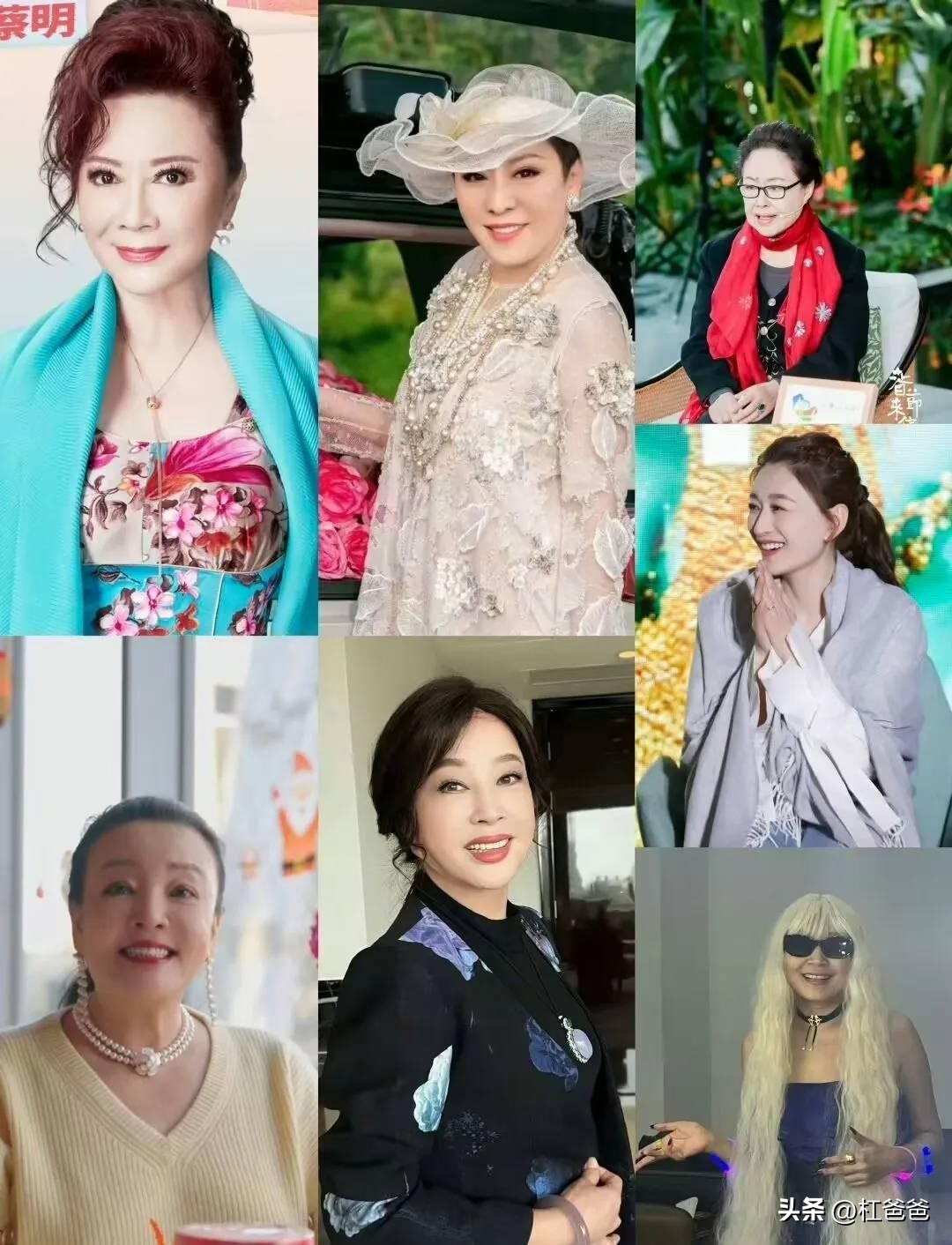 70-year-old lady plays in variety shows, housewives come out, top stars ...
