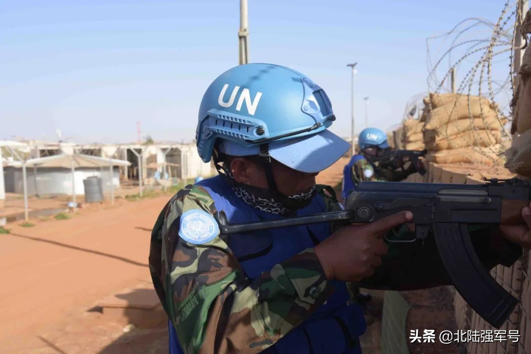 China's peacekeeping force was praised for participating in ...