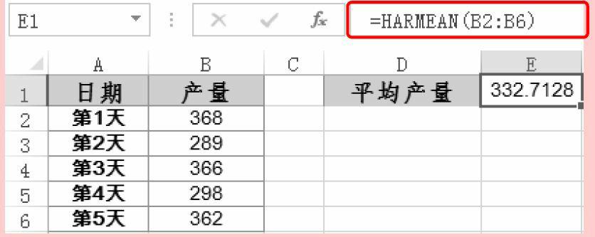 Excel統計函數——HARMEAN/TRIMMEAN函數詳解 - 頭條匯