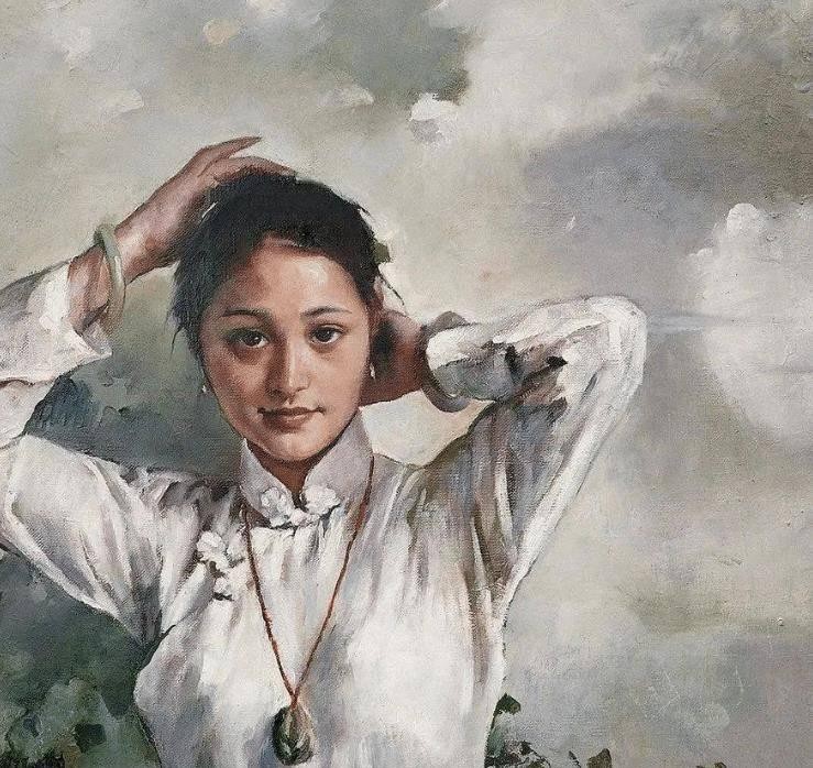 Zhou Xun was spotted by Pan Honghai when she was a teenager, and left ...