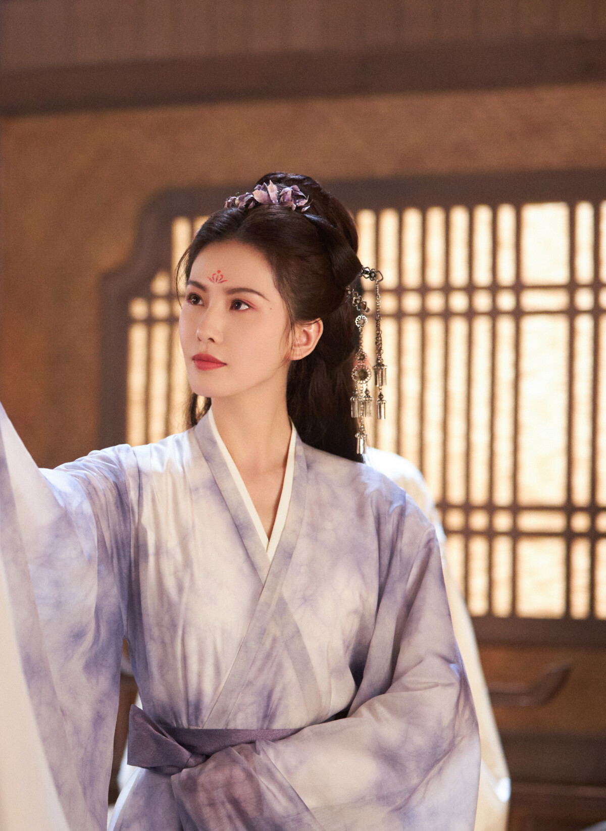 The ancient martial arts drama "Yi Nian Guan Shan" gathers beauties, 9 ...