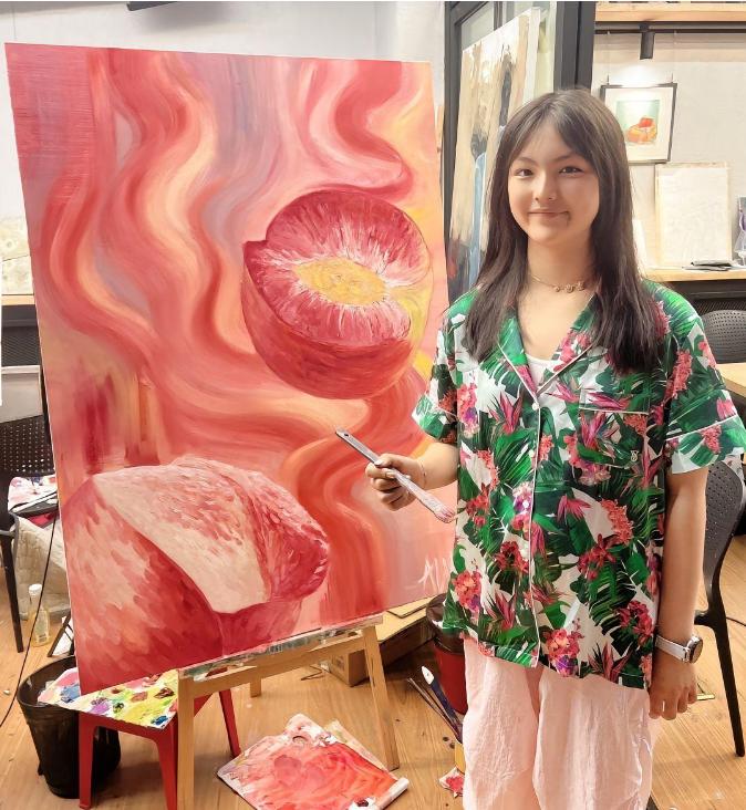 Shi Ling's paintings fetched sky-high prices, and netizens marveled ...
