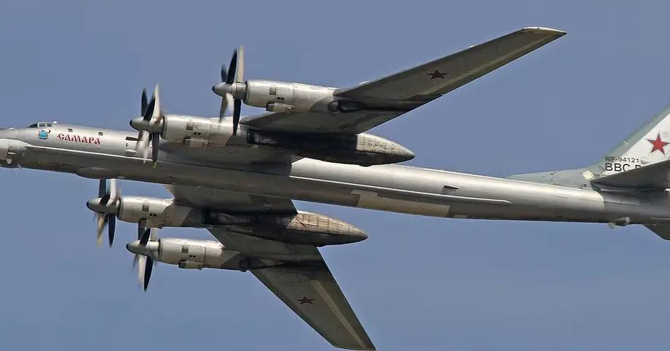 The Russian Tu95 bomber has a mission frequency far higher than that of ...