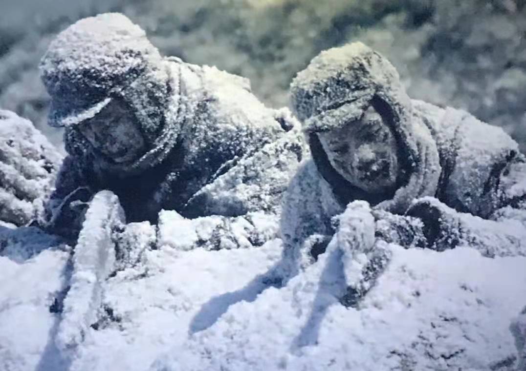 In the ice and snow, warriors fight bloody battles with the US military ...