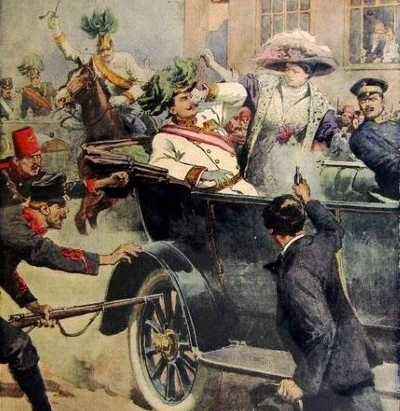 The Austro-Hungarian Empire, which first provoked the First World War ...