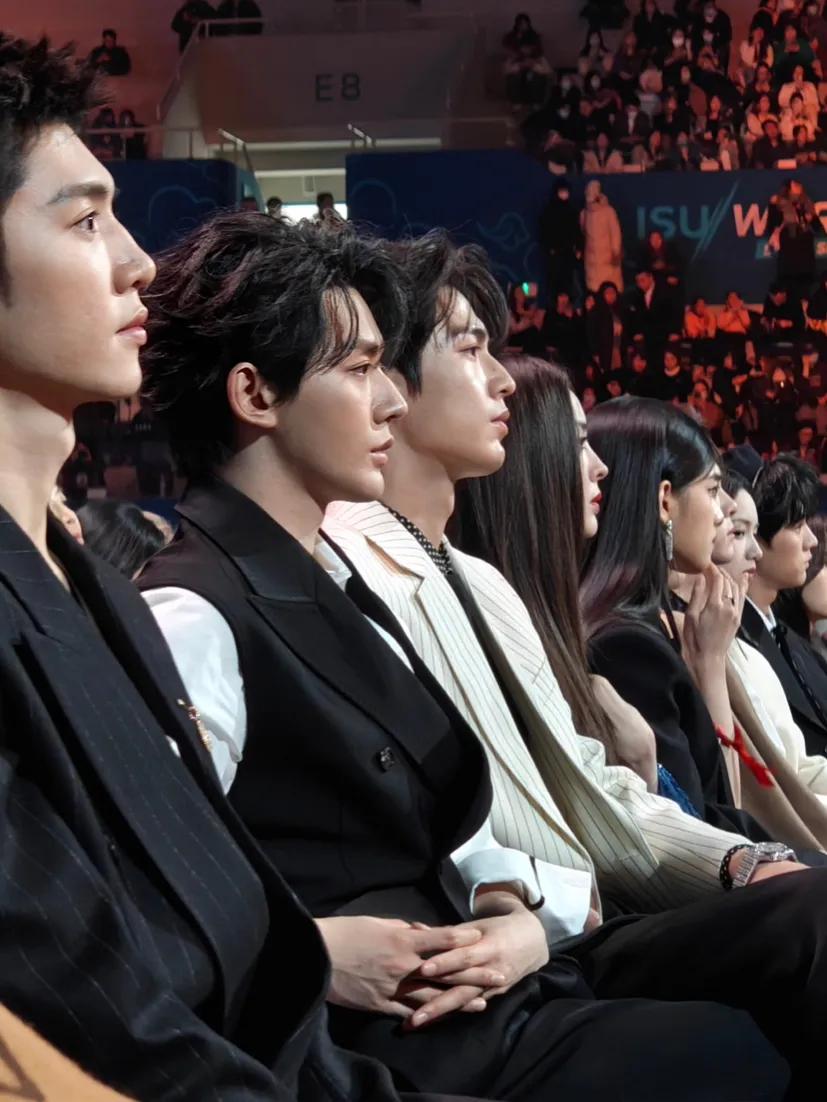 What does a male celebrity look like that makes men look "fascinated ...