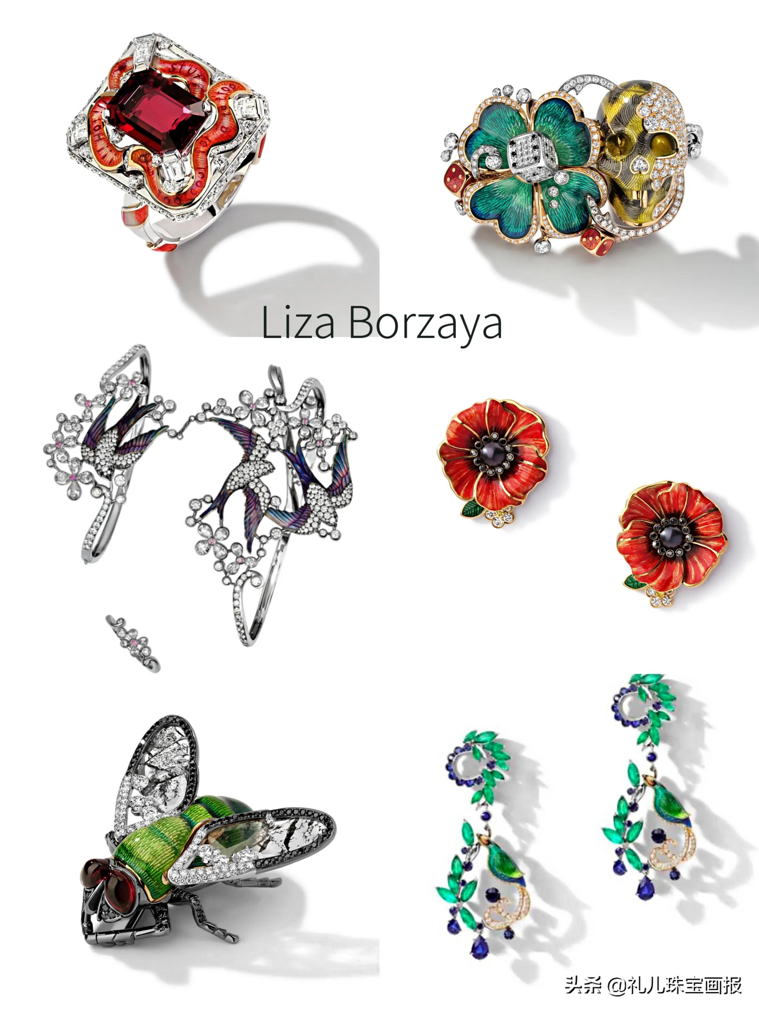 Russian jewelry brand Liza Borzaya - iMedia