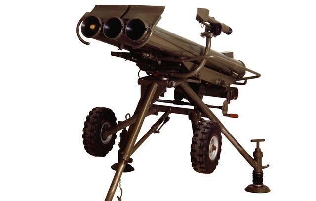 Surrounding tanks with mines, the MV-3 anti-tank rocket launcher takes ...