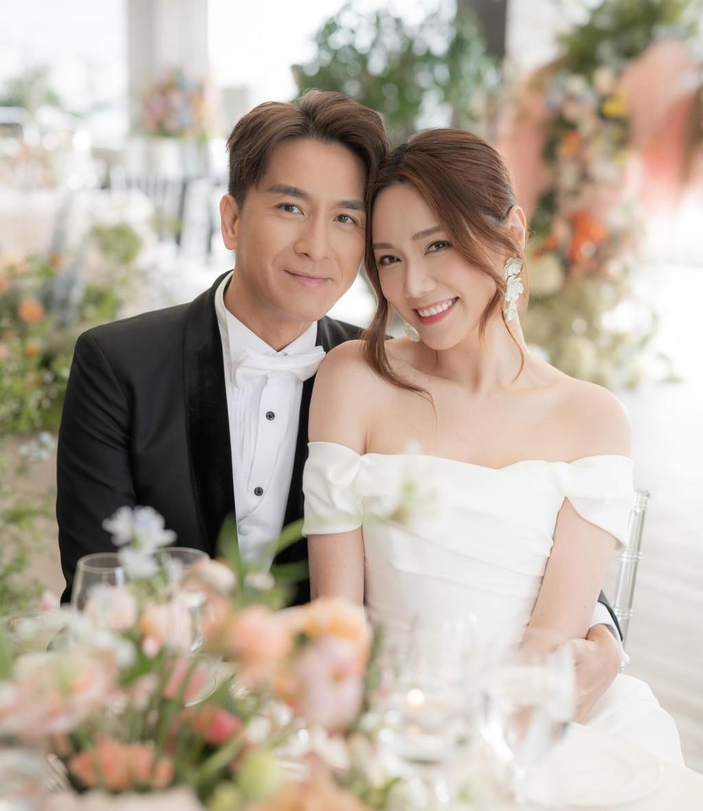 Ma Guoming, Tang Luowen showed off the wedding scene in Hong Kong! Tang ...