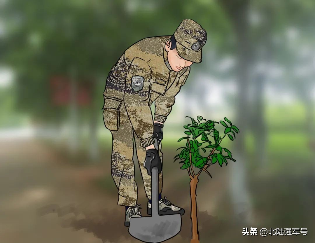 The officers and soldiers planted more than trees - iNEWS