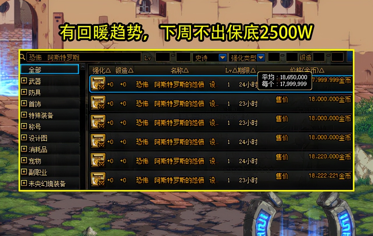 DNF：奧茲瑪5大設計圖現狀！羅什巴赫只值500W，泰瑪特貴出天際 - 頭條匯