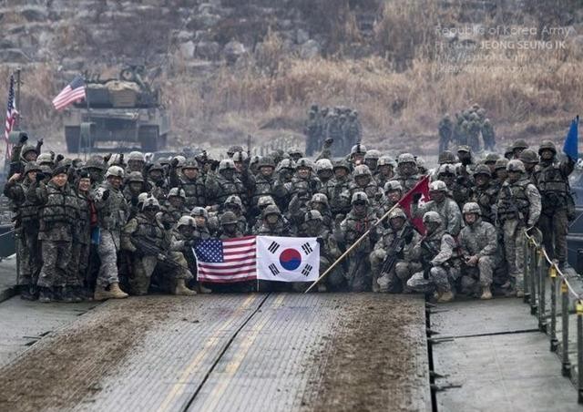 There are only two army groups in the Northeast, but the US-ROK joint ...