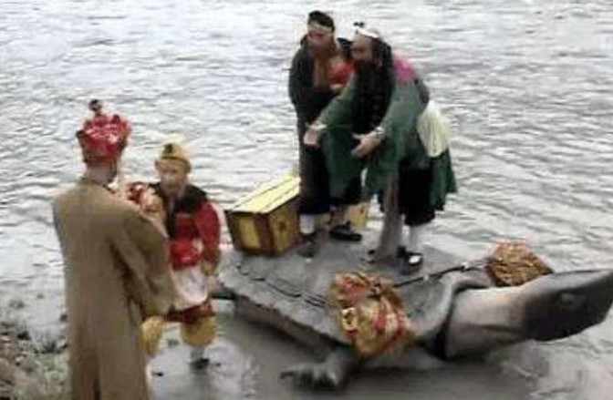 In "Journey to the West", why didn't Tang Monk help the old turtle in ...