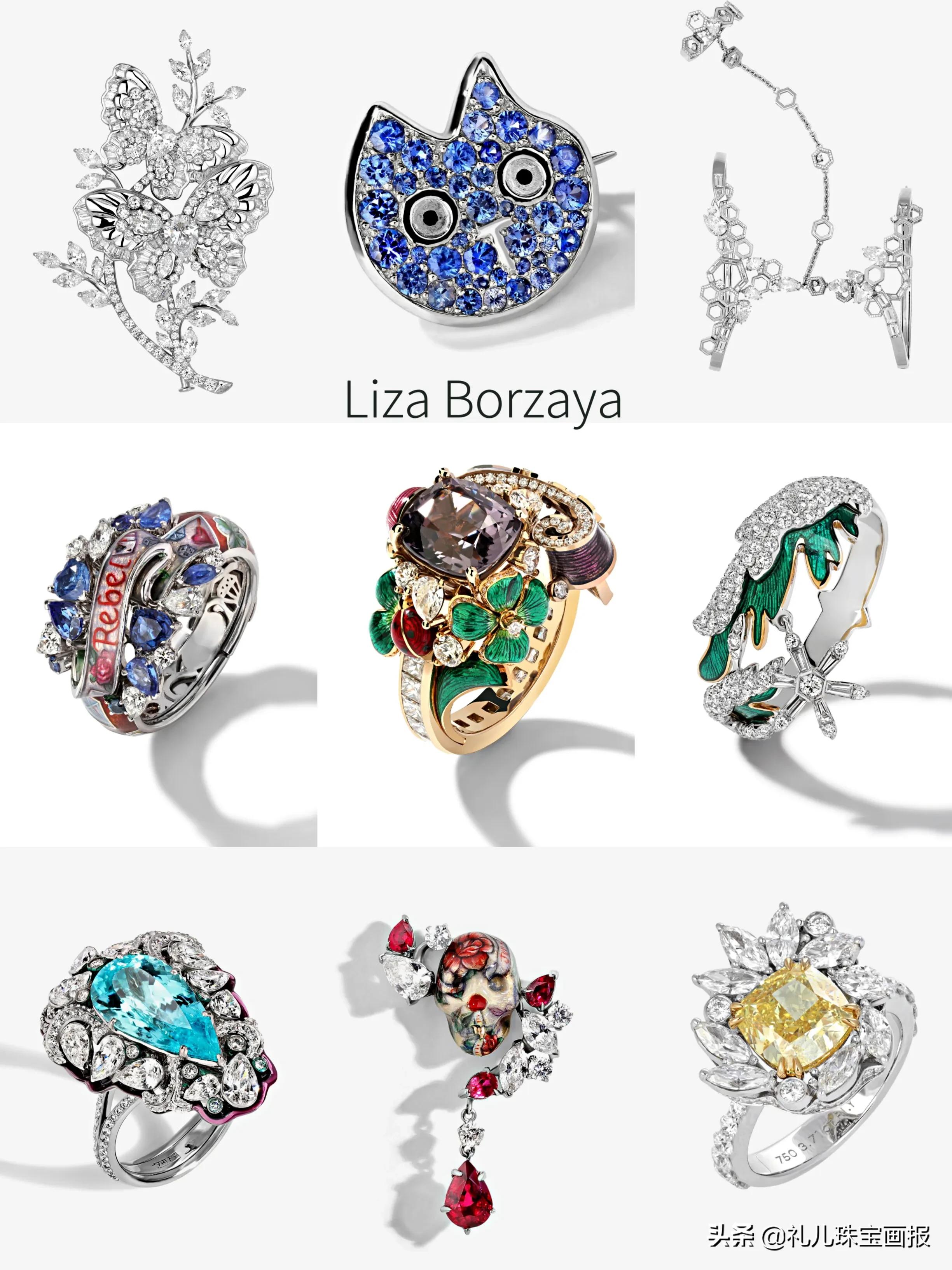 Russian jewelry brand Liza Borzaya - iMedia