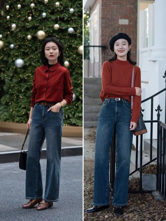 Older women, look at these bright colors and basic colors when dressing ...