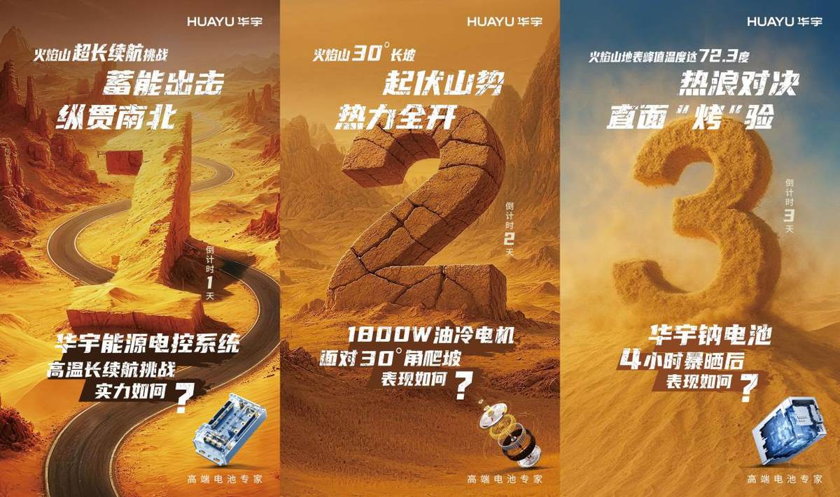 Huayu Battery's Turpan summer test is about to start, and the "black ...