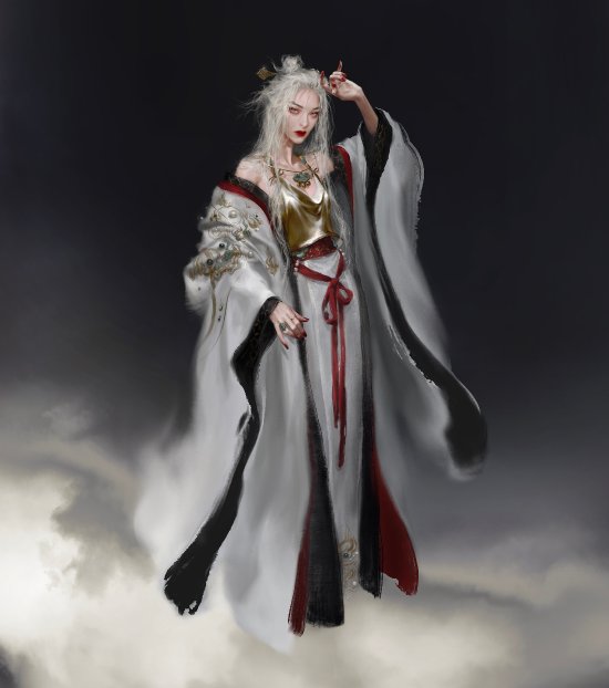 The original design of Princess Iron Fan in "Black Myth" is revealed ...