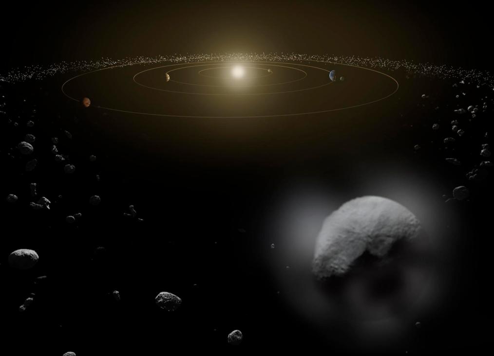 After more than a year, this dwarf planet is about to reach opposition ...