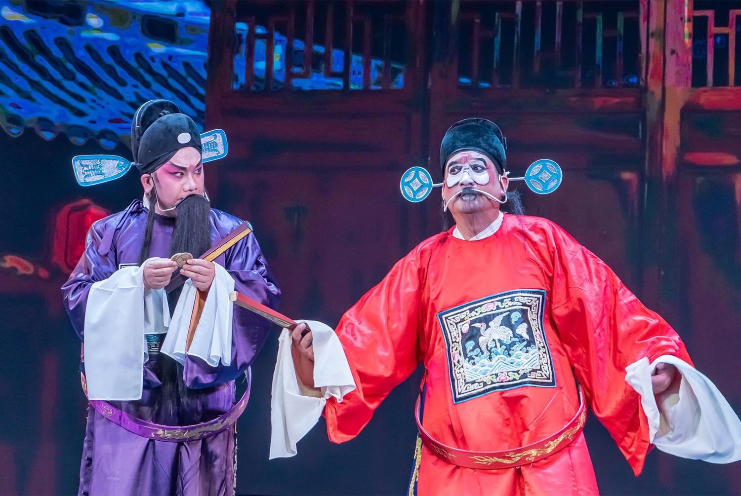 The premiere of Jingzhou Flower Drum Opera "Fifteen Strings of Cash ...