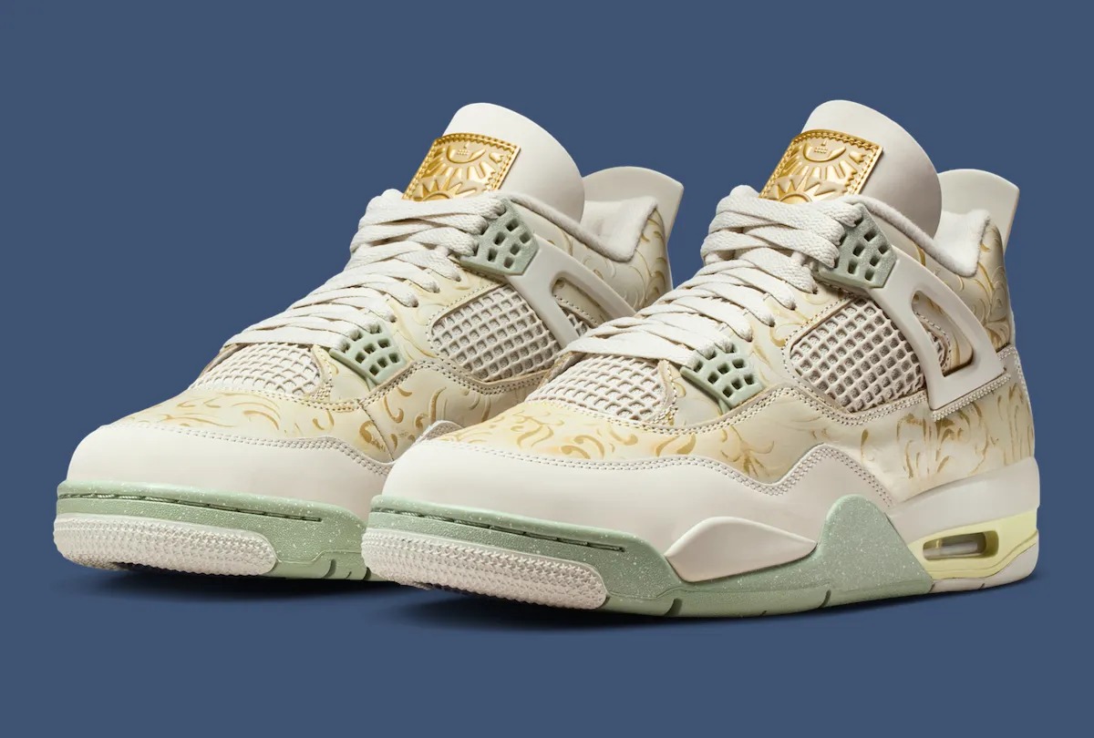 Gorgeous and exquisite! AJ4 special colorway revealed for the first ...