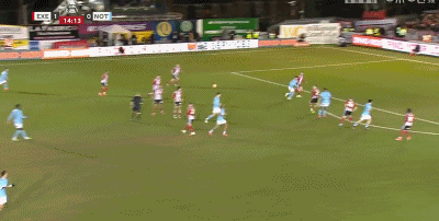 Halftime: Nottingham Forest 2-1 Exeter City, Awoniyi and Sousa scored ...