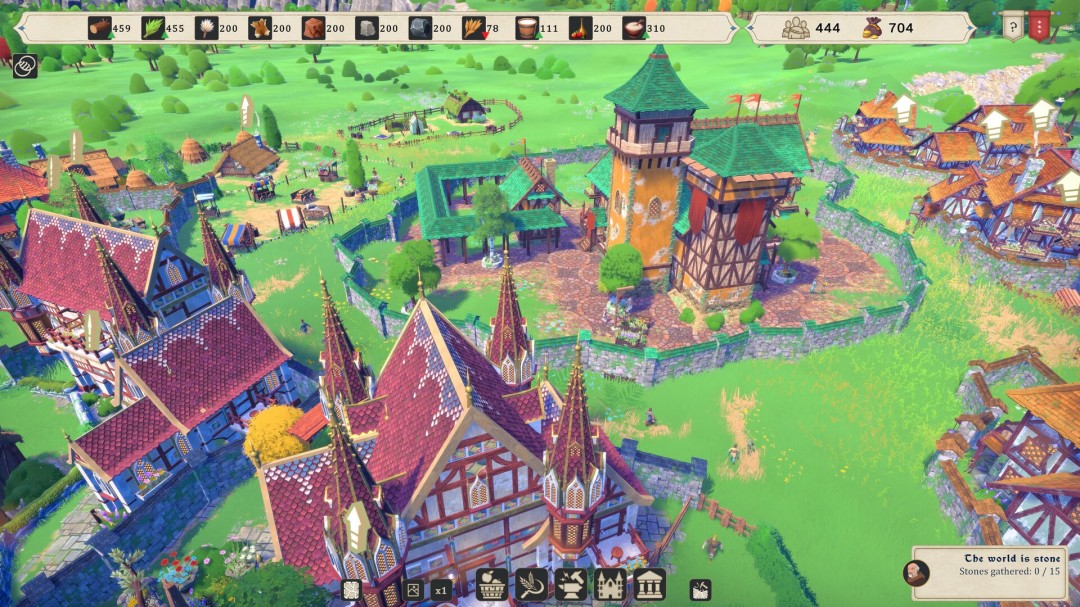 The medieval city building and management game "Building City: Medieval ...
